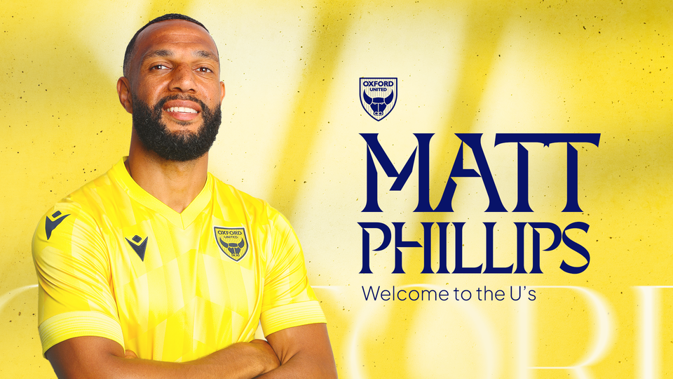 Matt Phillips is an Oxford United player | Oxford United Football Club
